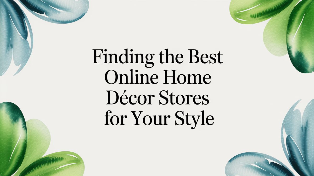 Finding the Best Online Home Décor Stores for Your Style – Fluent Trends