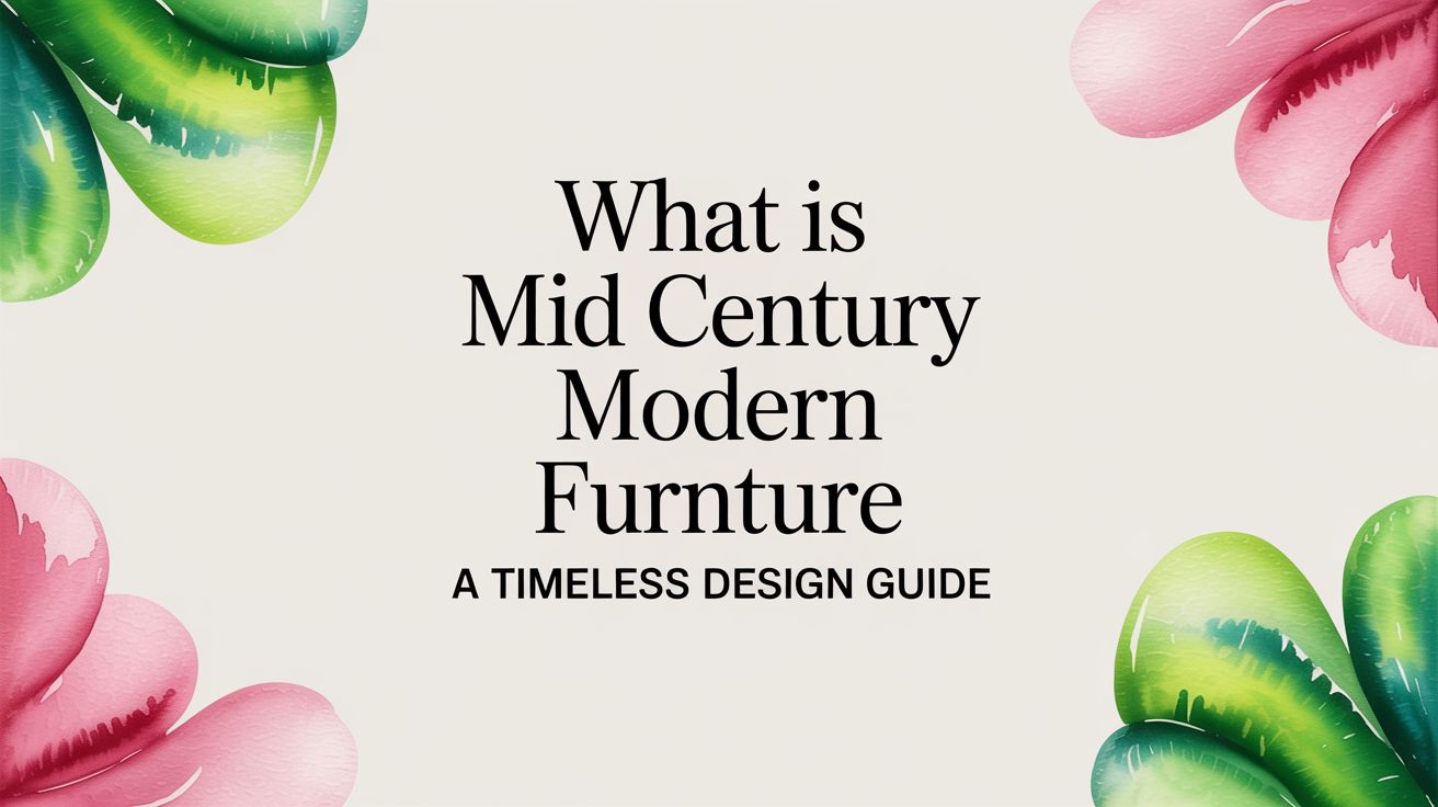 What Is Mid Century Modern Furniture A Timeless Design Guide – Fluent ...