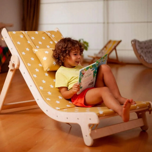 Adjustable Lounge Chair with Comfy Pad for Kids – Fluent Trends
